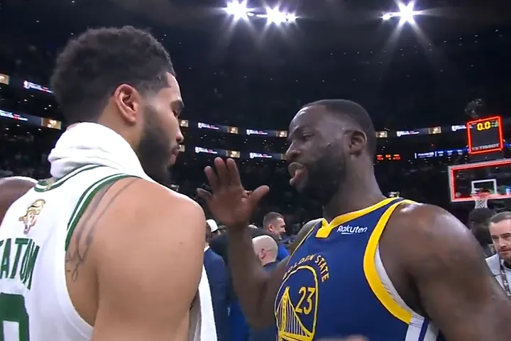 Jayson Tatum ‘retires’ Draymond Green from the NBA and gives him a new ...